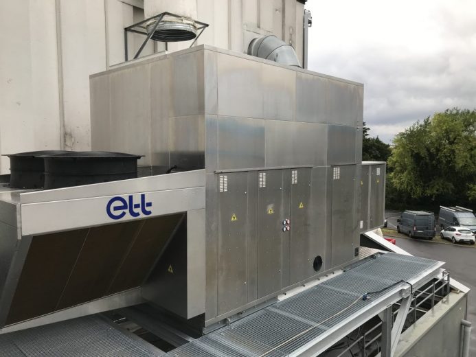 INSTALLATION DE MACHINES AU PROPANE SUR ROOFTOP - LISI AEROSPACE - IDF Thermic